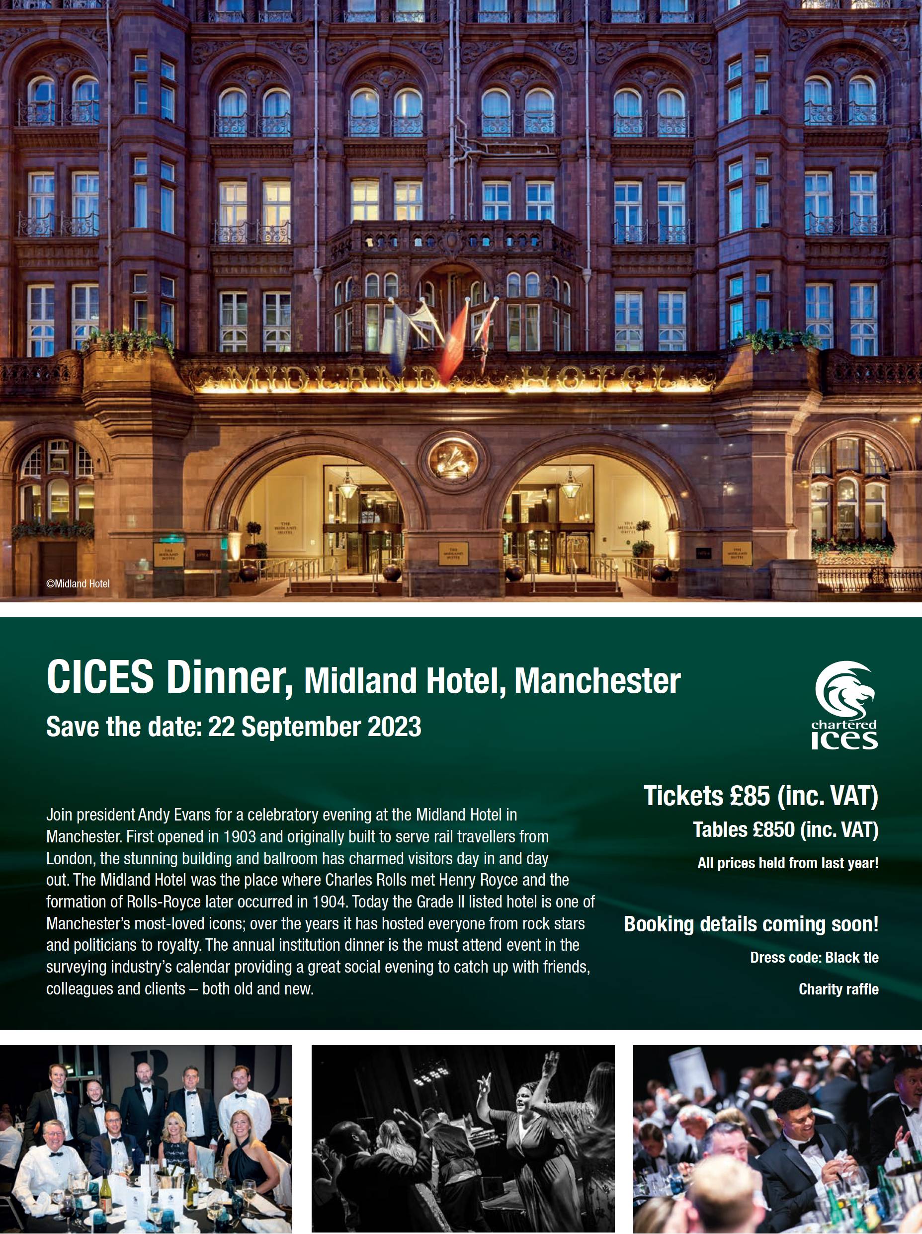 CICES Dinner Manchester 2023