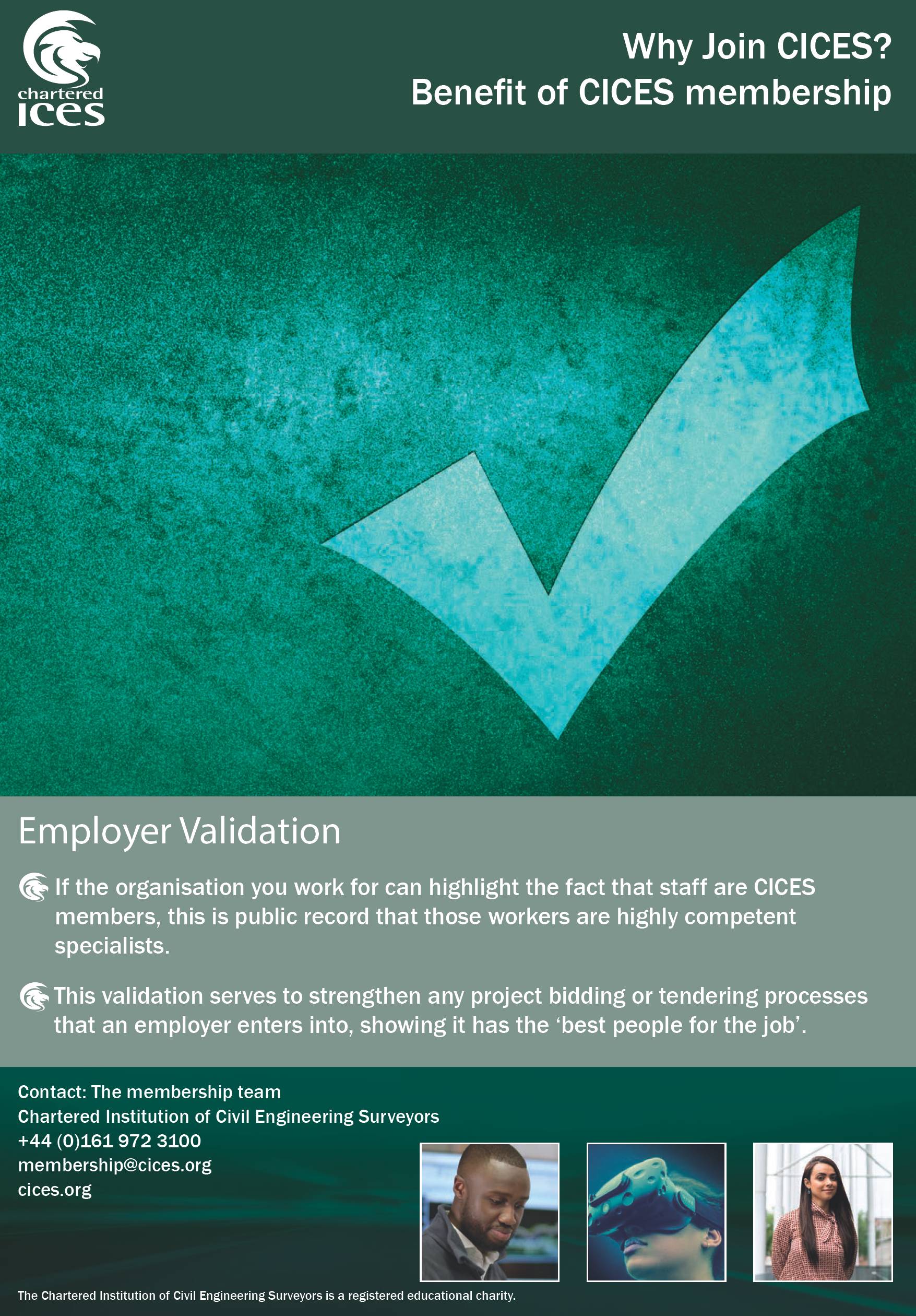 Ad | Why join CICES?