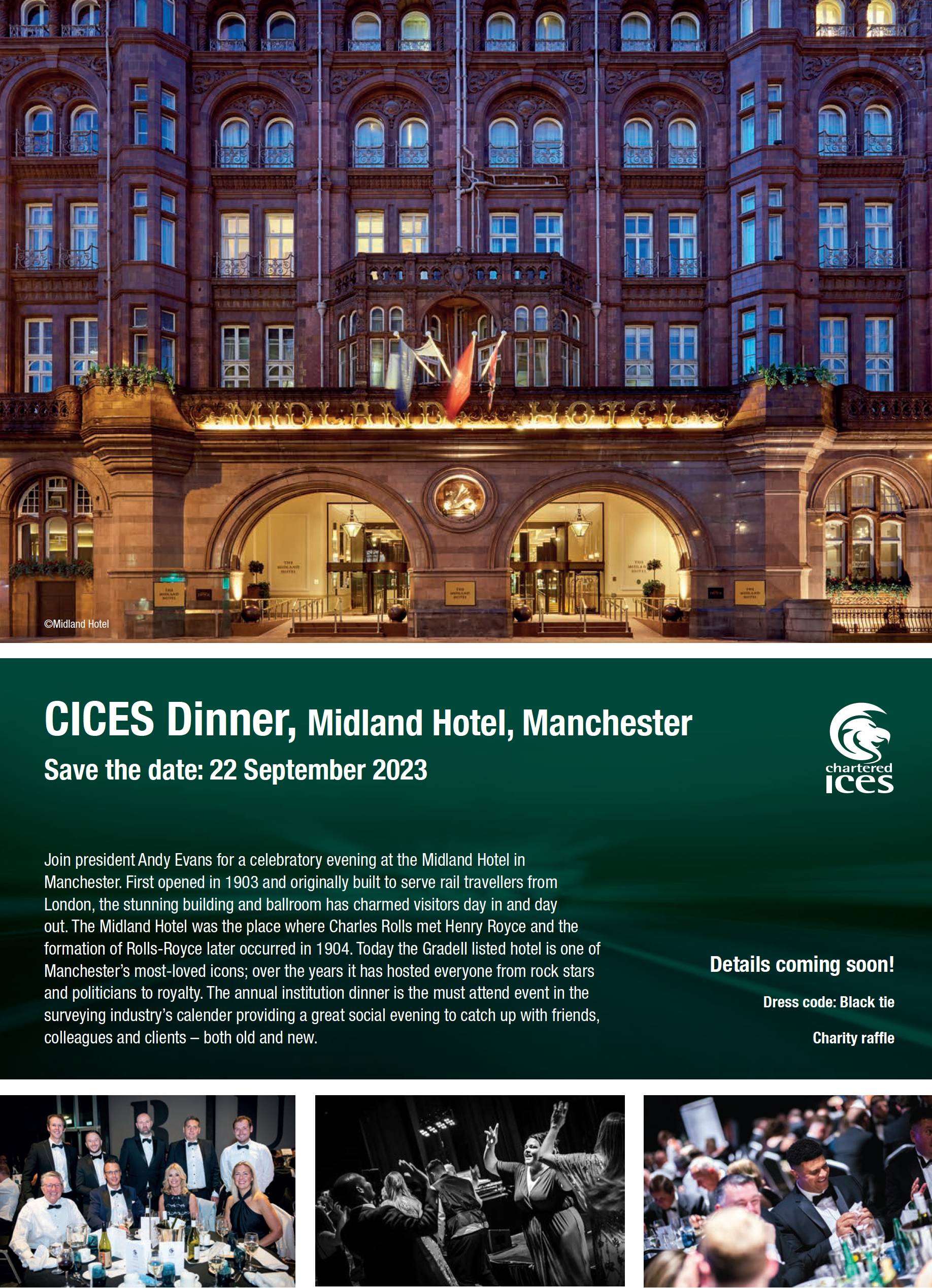 CICEs Dinner Manchester September 2023
