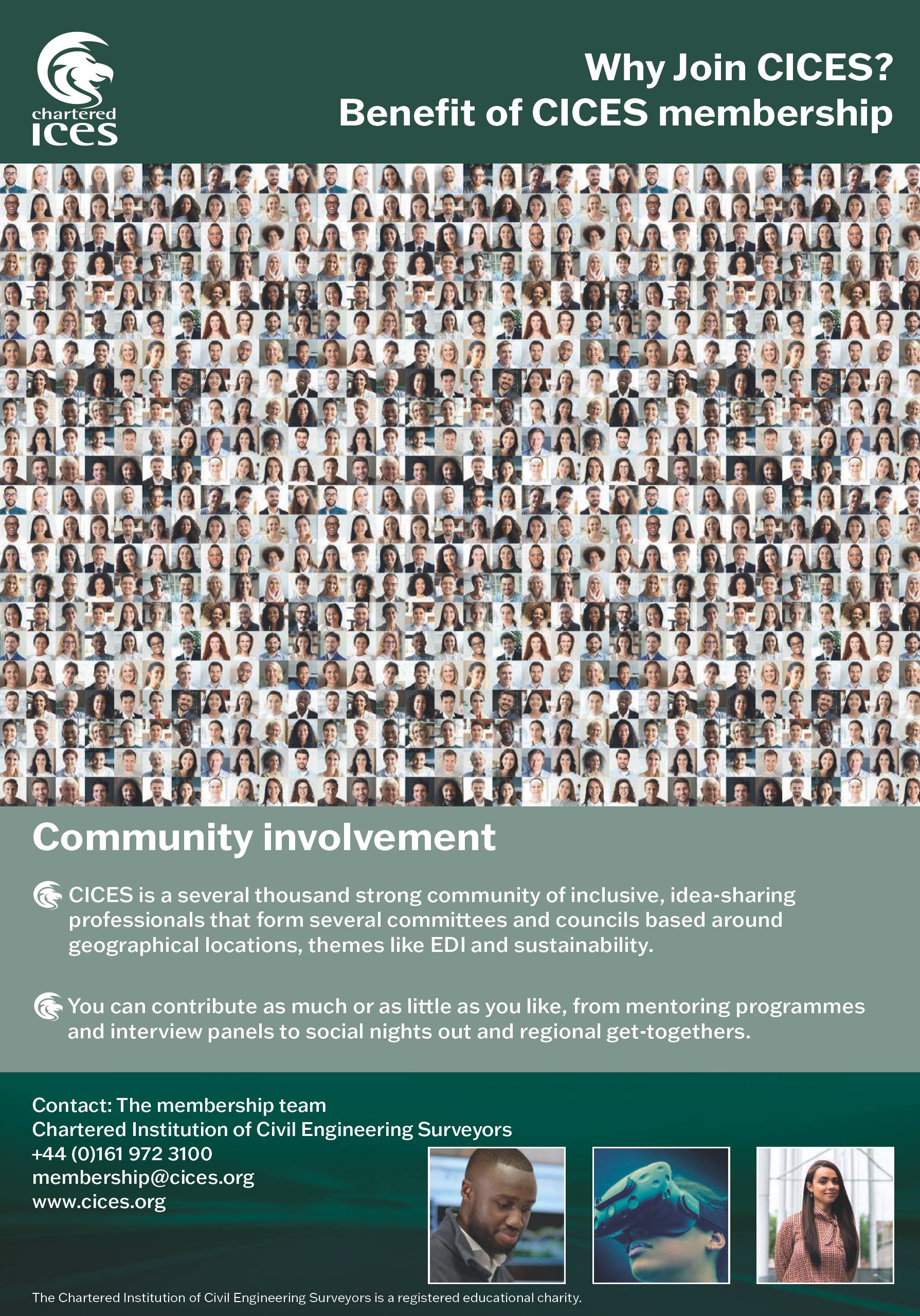 Ad | Why join CICES?