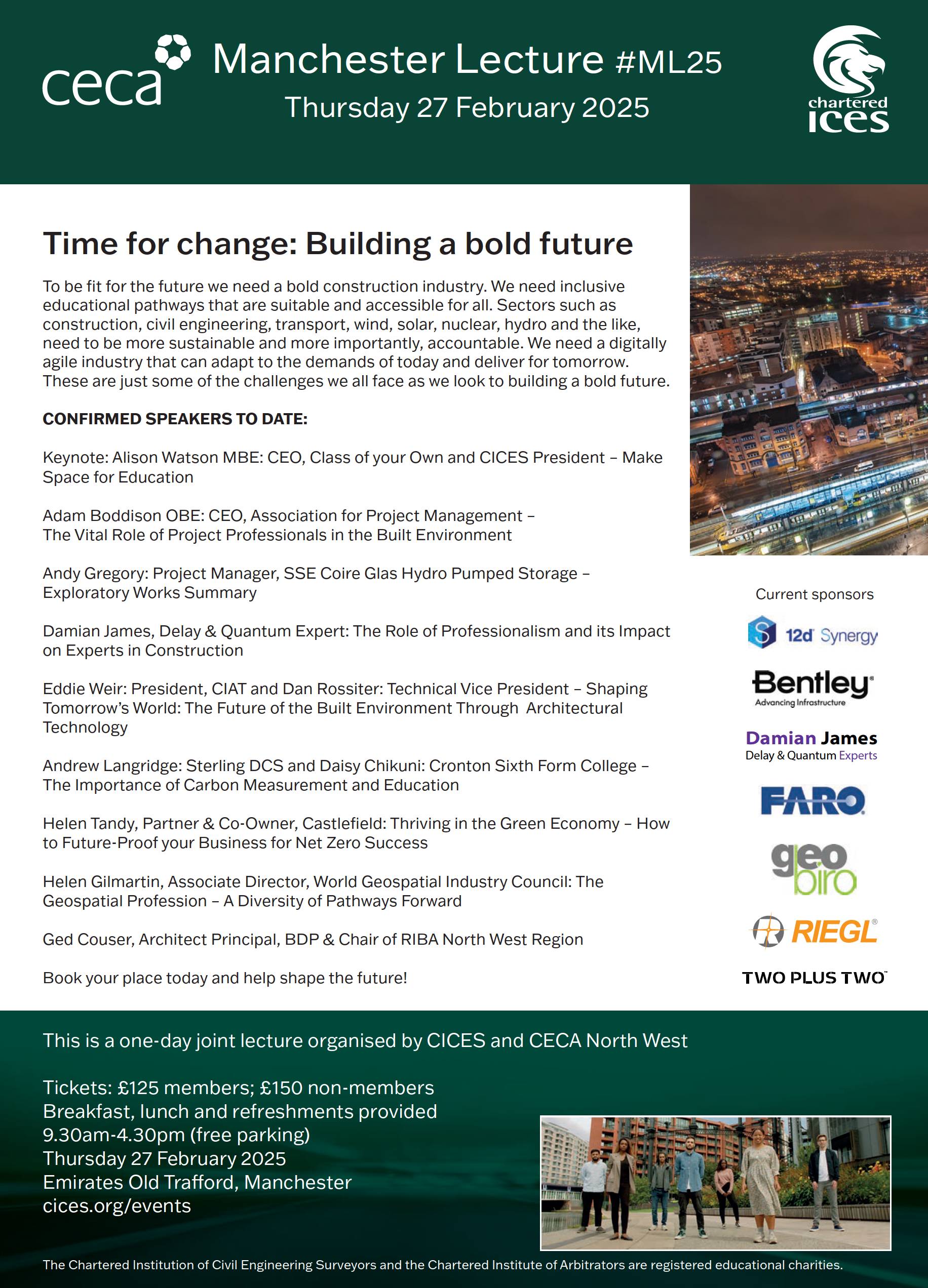 Ad | Manchester Lecture #ML25