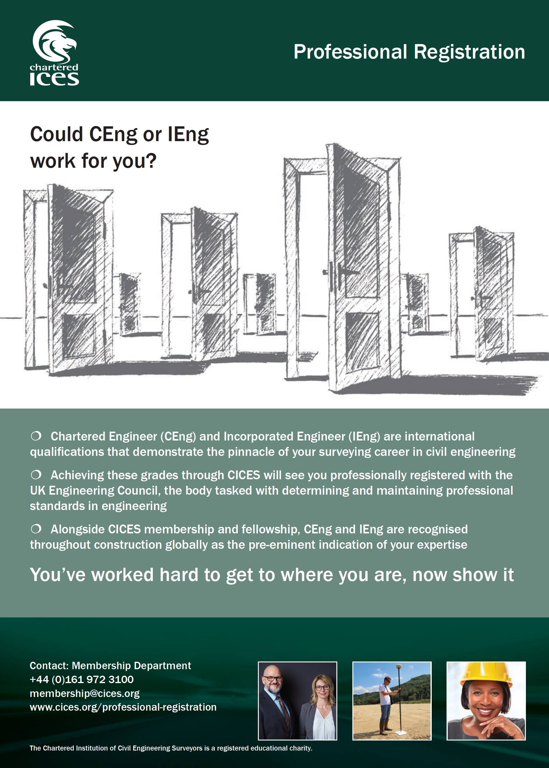 Ad | CICES Professional Registration