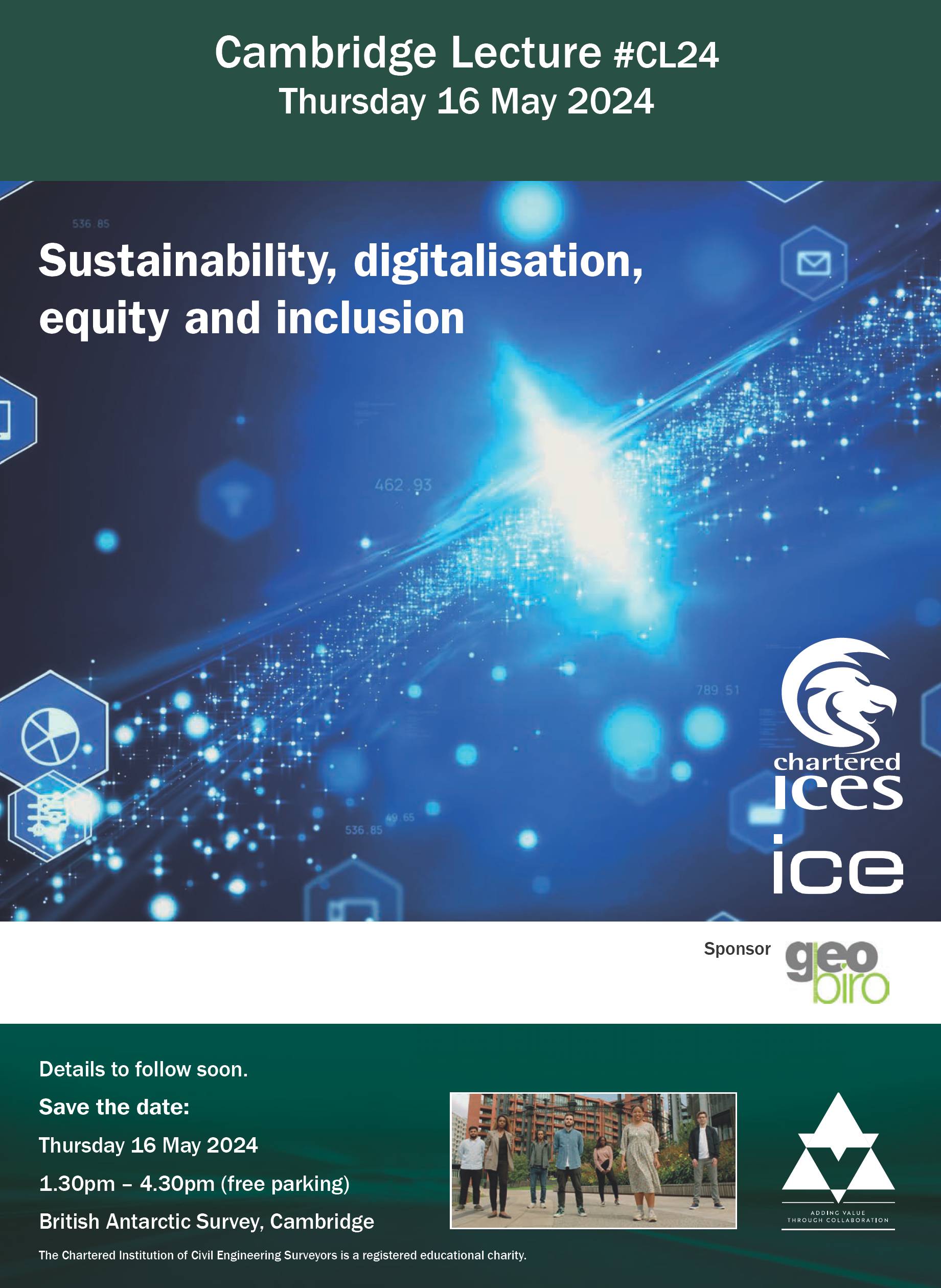 Ad | CICES Cambridge Lecture #CL24