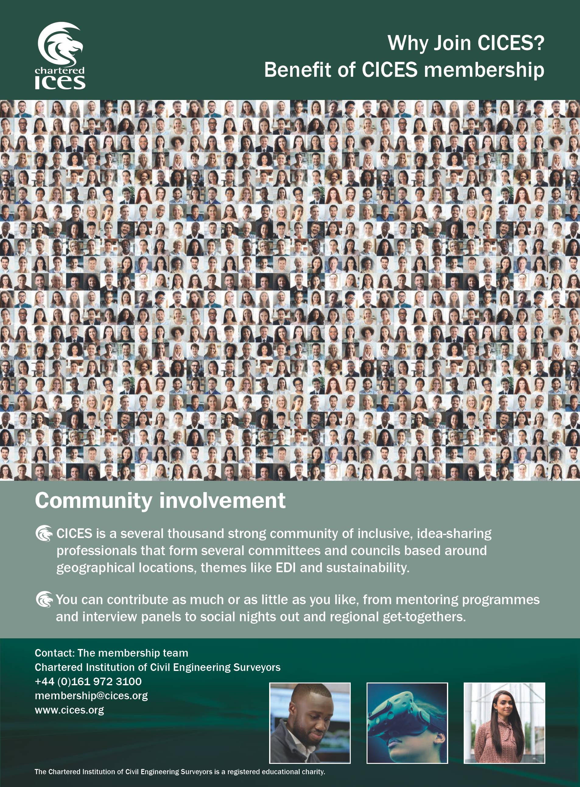 Ad | Why join CICES?