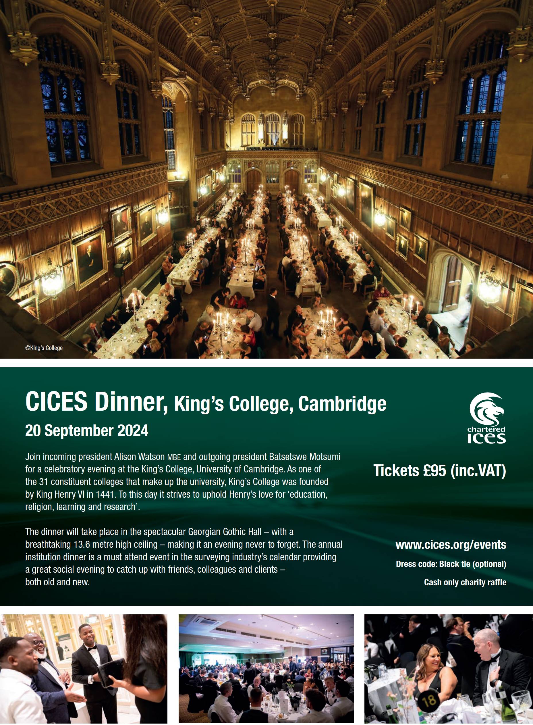 Ad | CICES Dinner September 2024