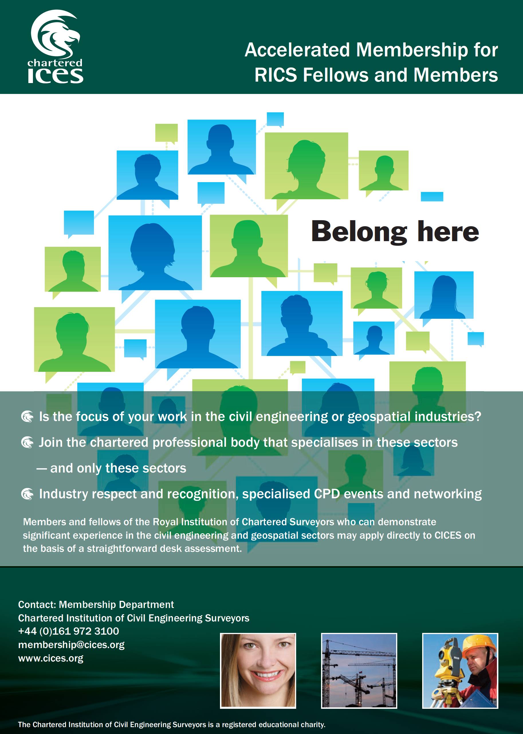 CICES Accelerated Membership for RICS