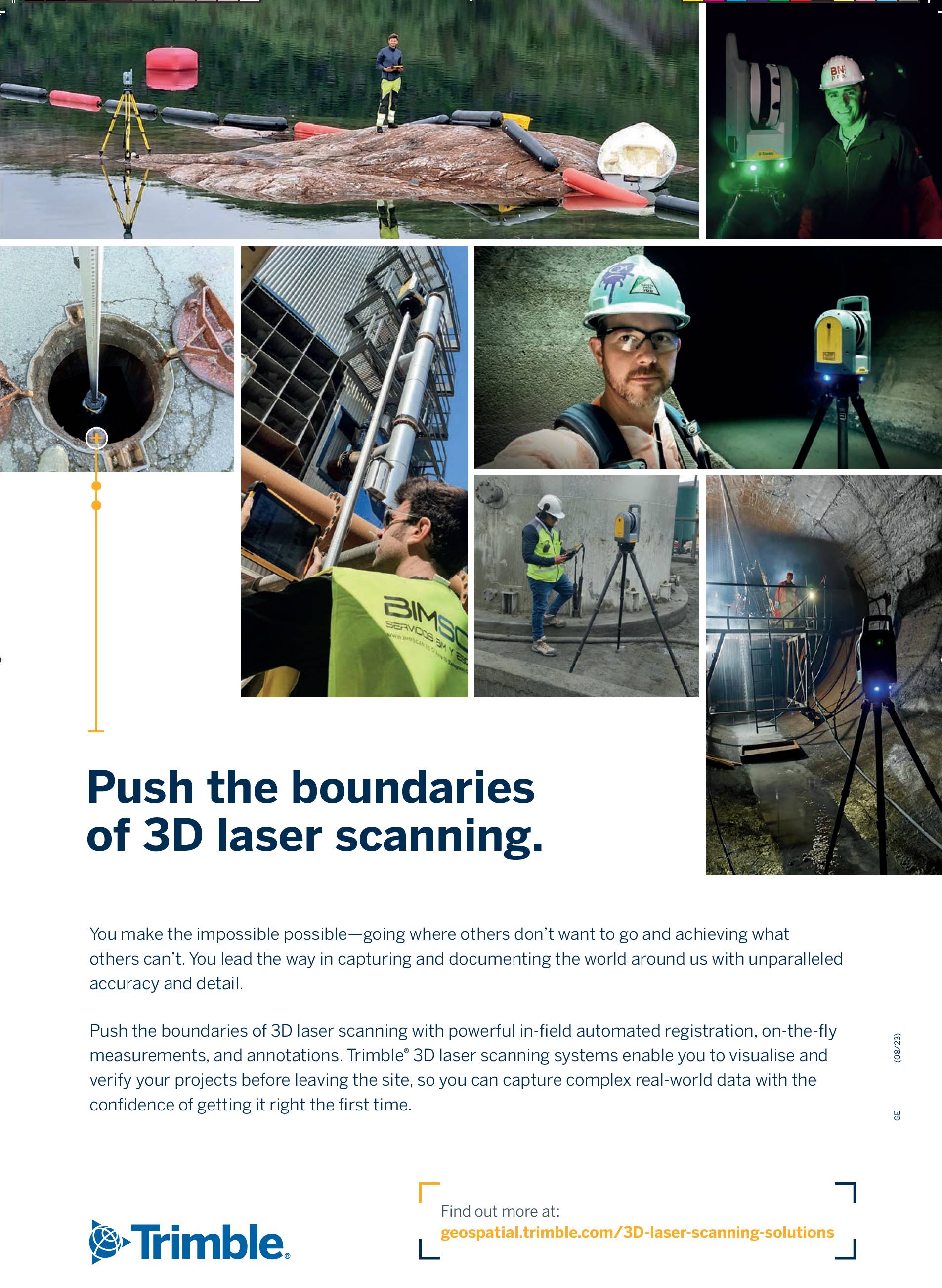 Ad | Trimble 3D Laser Scanning