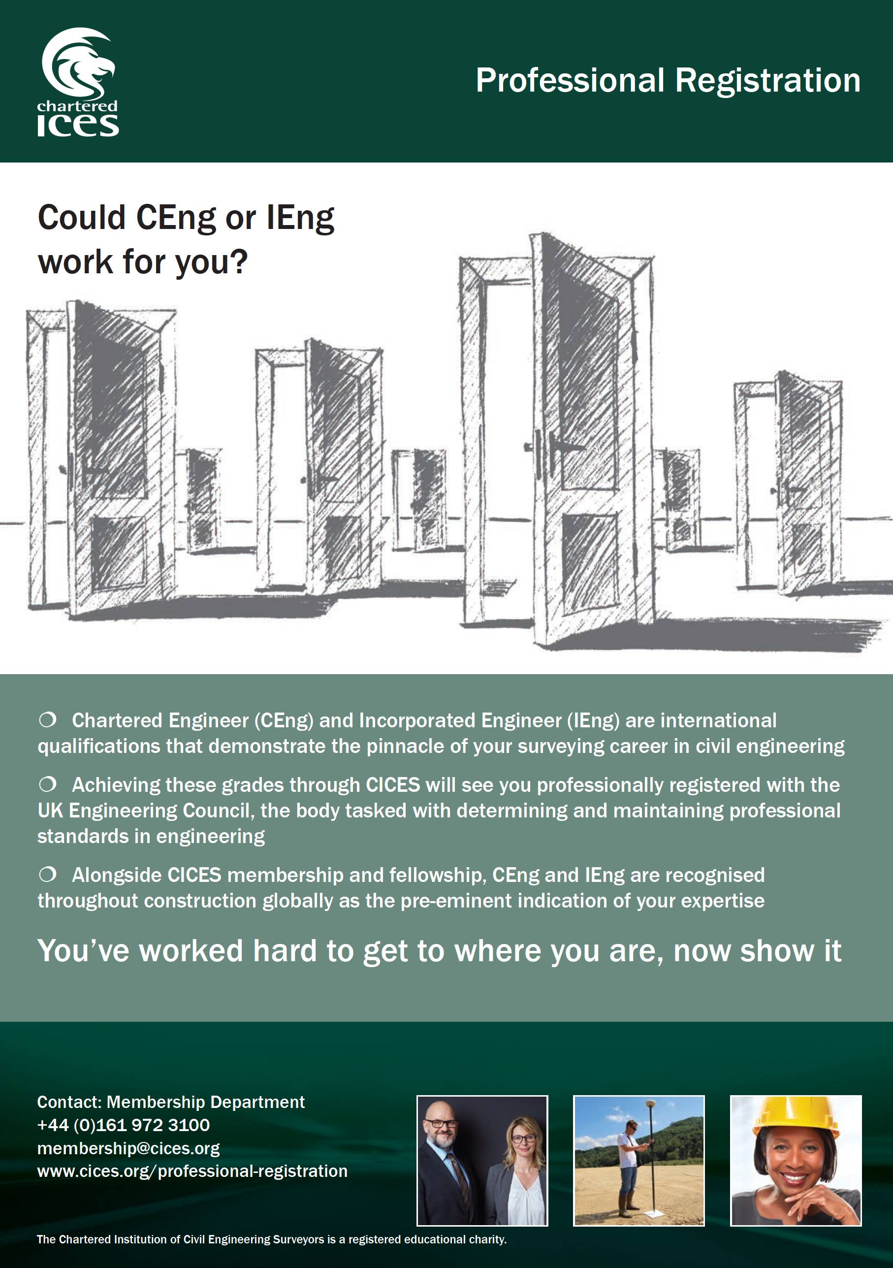 Ad | CICES Professional Registration